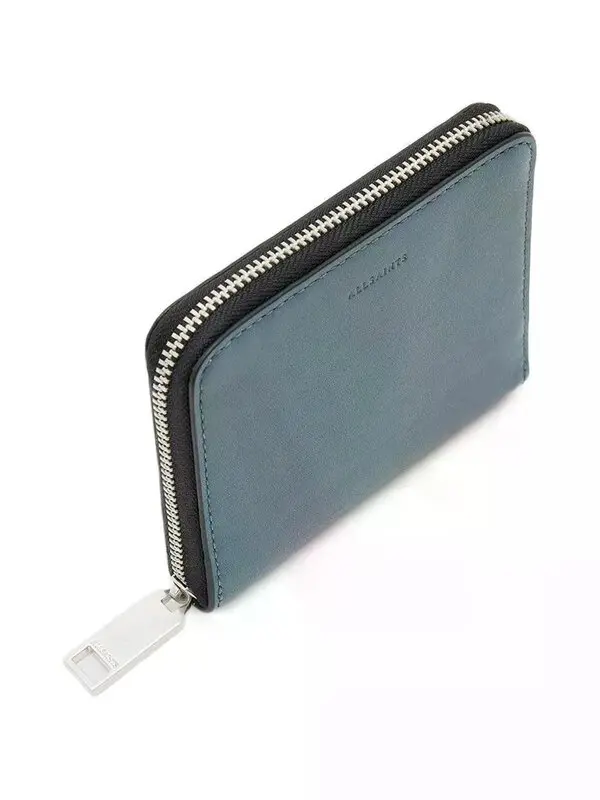 ALLSAINTS Lena Zip-fastening Wallet - Blue