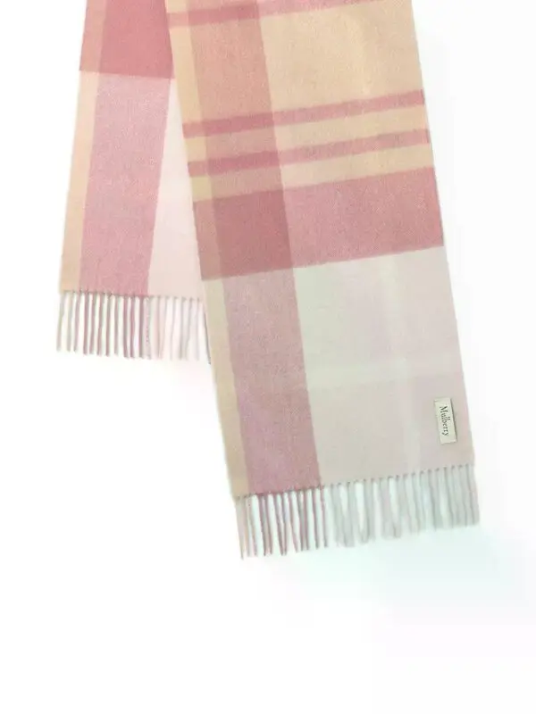 Mulberry Small Checked Scarf