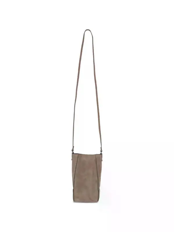 Brunello Cucinelli Bc Duo Suede Phone Holder