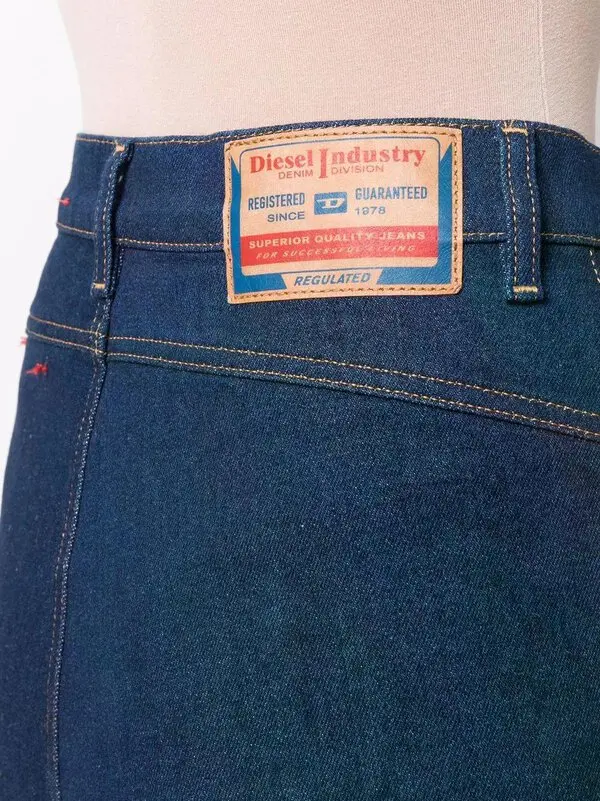 DIESEL® High-waisted Mini Denim Shorts
