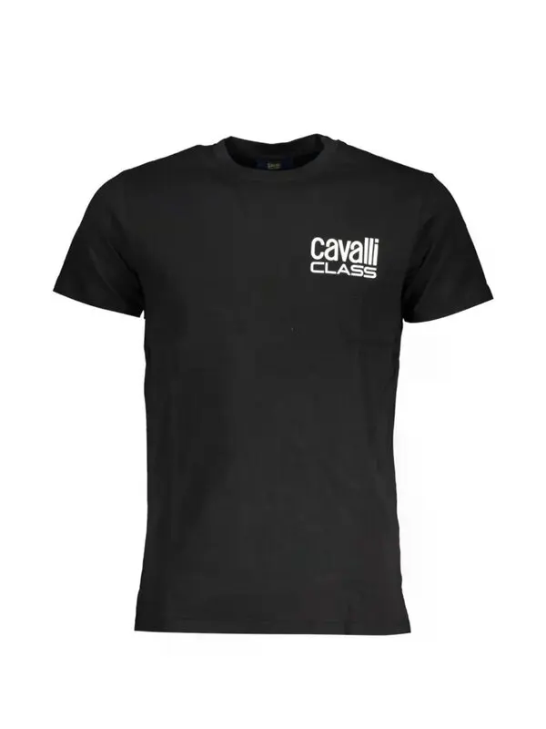 Roberto Cavalli Logo-print T-shirt - Black