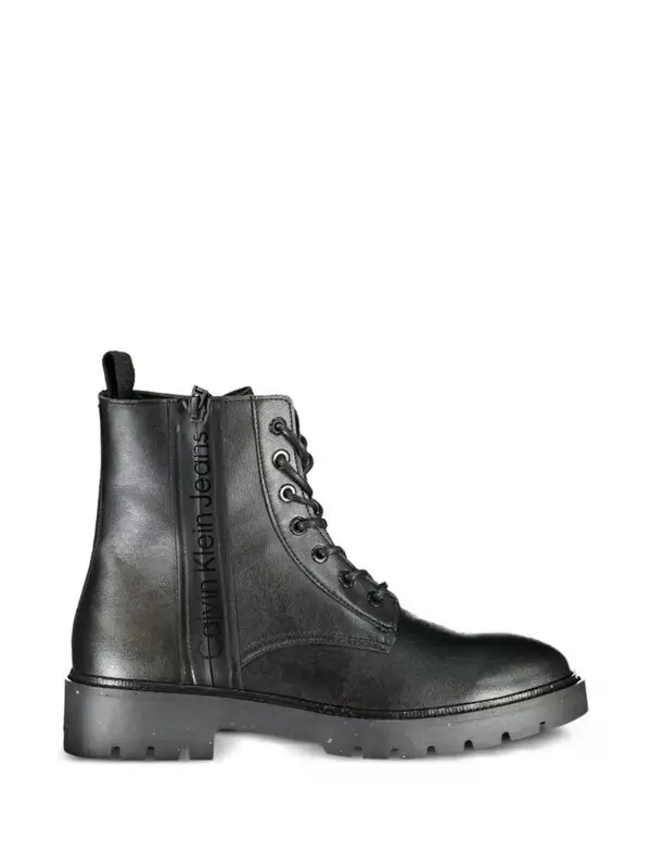 Calvin Klein Lace-up Combat Boots