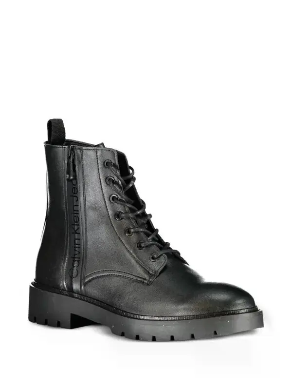 Calvin Klein Lace-up Combat Boots