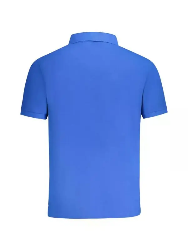 NORTH SAILS Logo-patch Piqué Polo Shirt - Blue