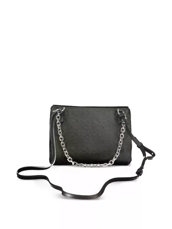 Calvin Klein Monogram Flap Crossbody Bag