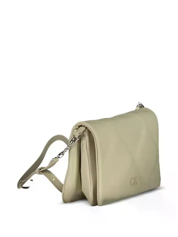 Calvin Klein Quilted Shoulder Bag With Logo