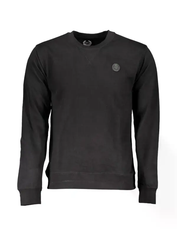 GIAN MARCO VENTURI VINTAGE Logo-patch Crew-neck Sweater