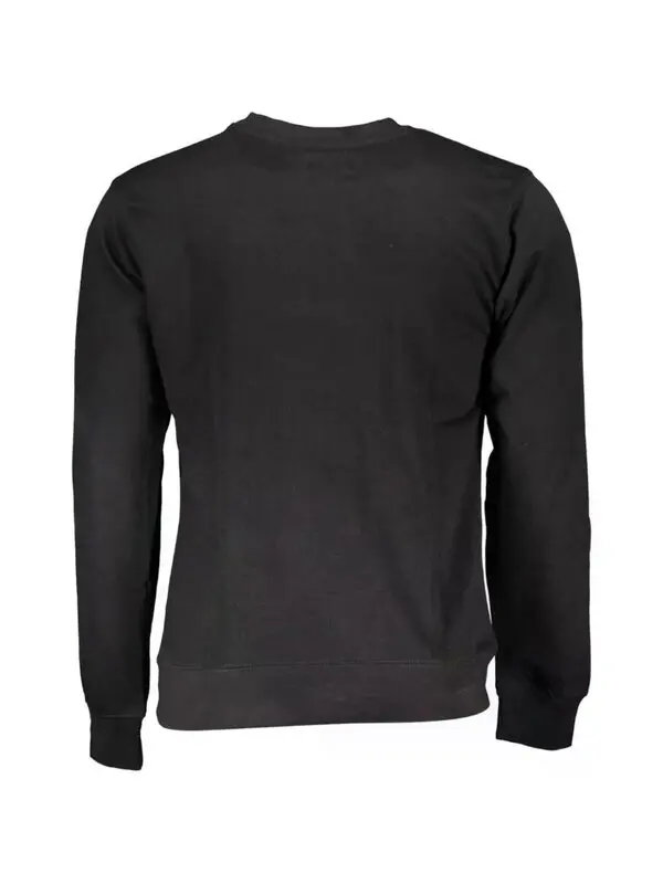 GIAN MARCO VENTURI VINTAGE Logo-patch Crew-neck Sweater