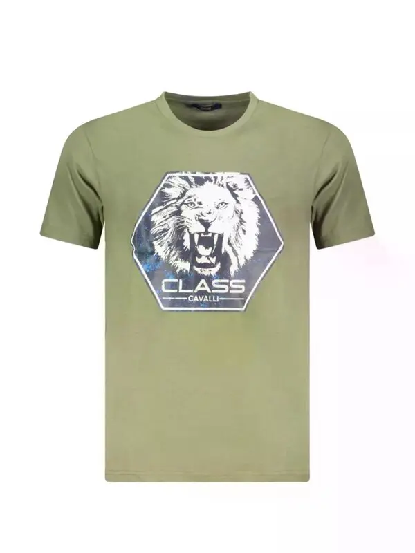 Roberto Cavalli Lion-print T-shirt