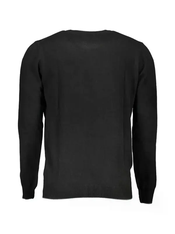 NORTH SAILS Embroidered-logo Crew-neck Sweater - Black