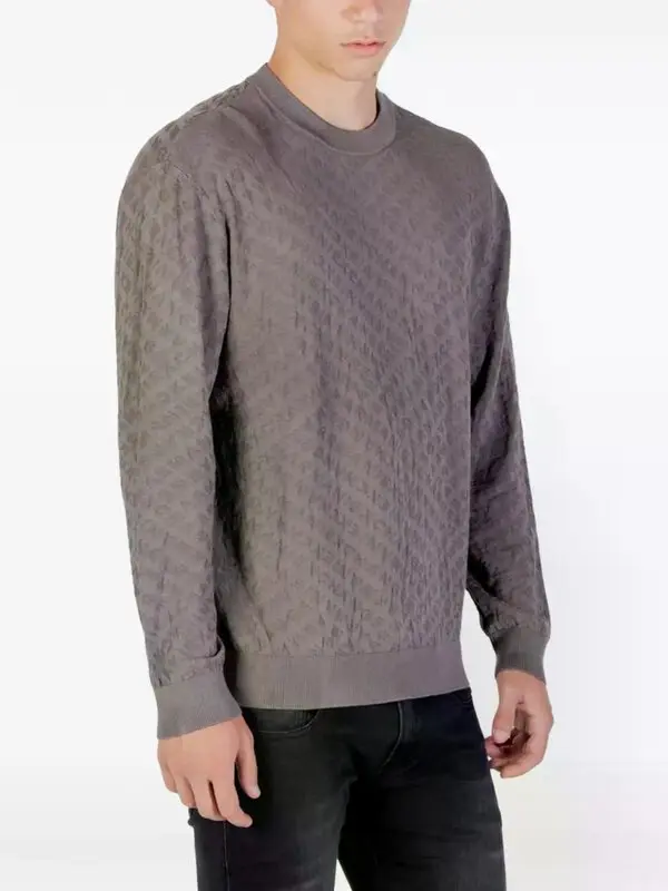 Armani Exchange Logo-patterned Sweatshirt