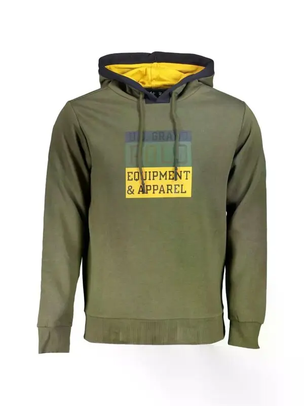 U.S. Grand Graphic-print Cotton Hoodie