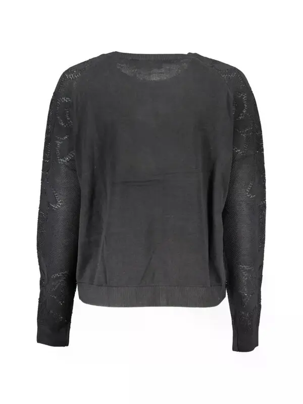Desigual Lace-panelled Jumper
