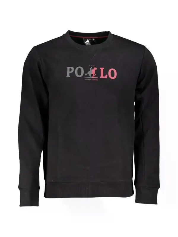 U.S. Grand Logo-print Crew-neck Sweater