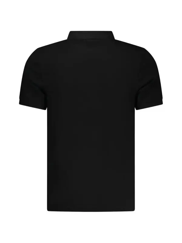 NORTH SAILS Logo-patch Piqué Polo Shirt - Black