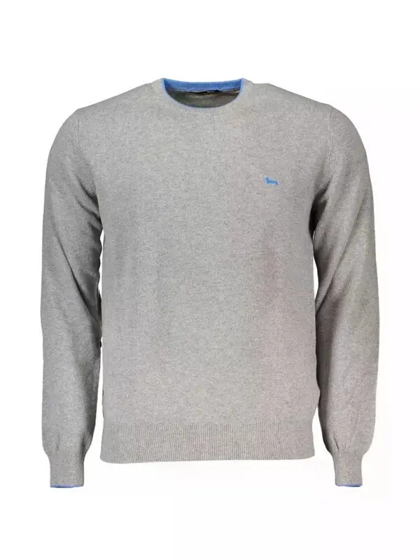 HARMONT & BLAINE Embroidered Logo Sweater - Grey