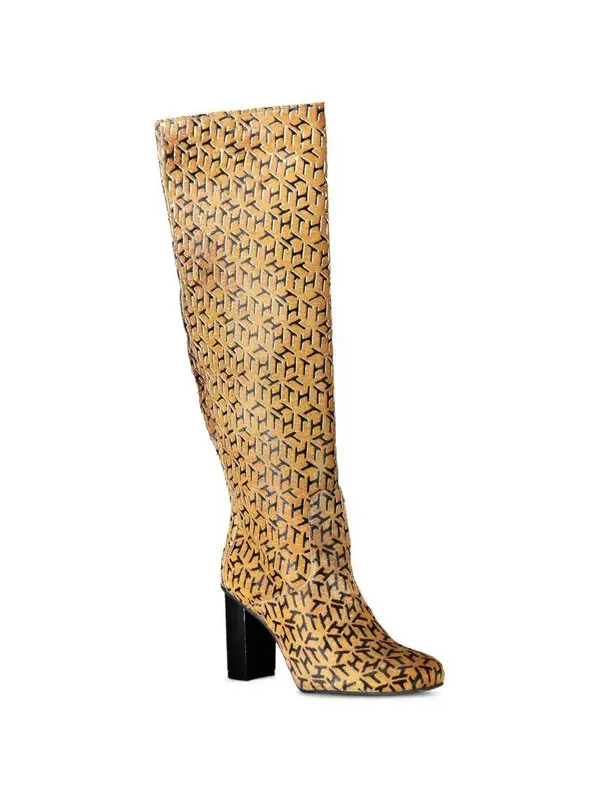 Tommy Hilfiger Monogram-pattern Boots
