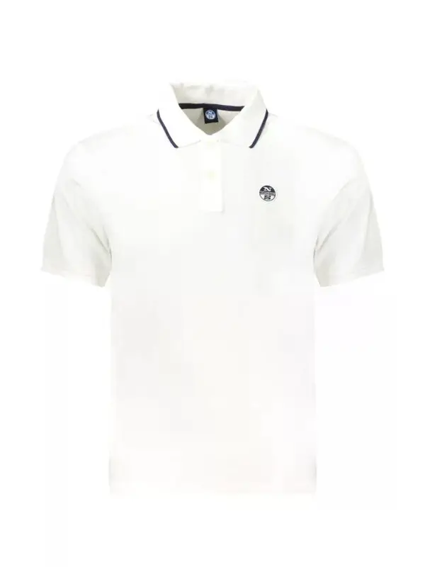 NORTH SAILS Logo-patch Polo Shirt - White