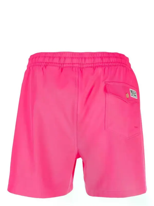 Polo Ralph Lauren Logo-embroidered Swim Shorts - Pink