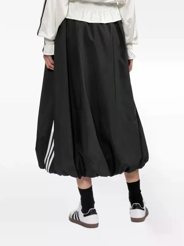 Adidas Logo-embroidered Midi Skirt
