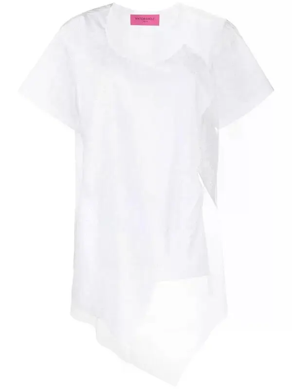 Viktor & Rolf Floating Time Mesh-panel T-shirt