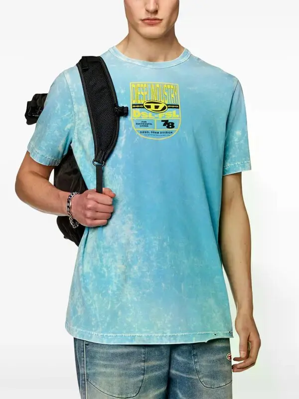 DIESEL® T-just-n17 Distressed T-shirt