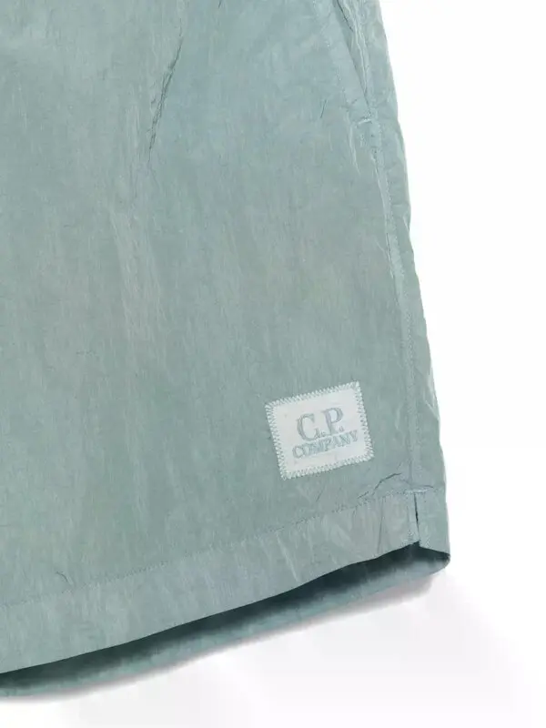 C.P. COMPANY Logo-patch Swim Shorts