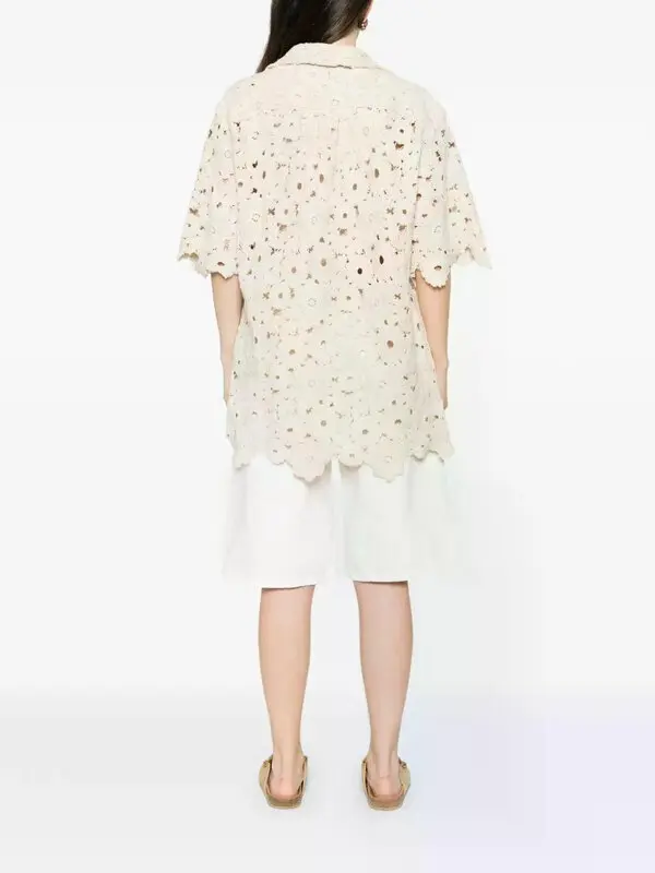MTL STUDIO Giulia Crochet Shirt