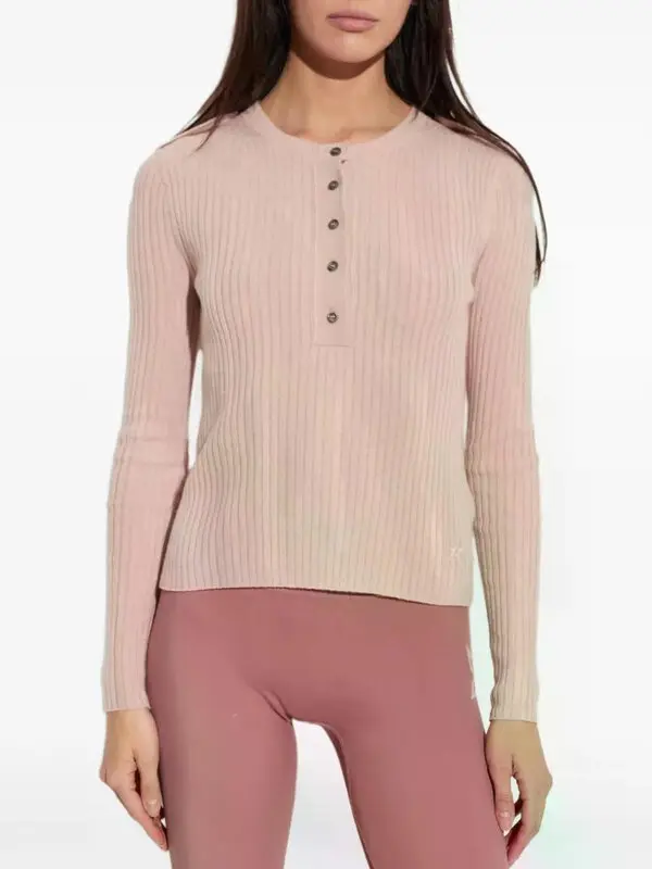 Perfect Moment Henley-neck Top