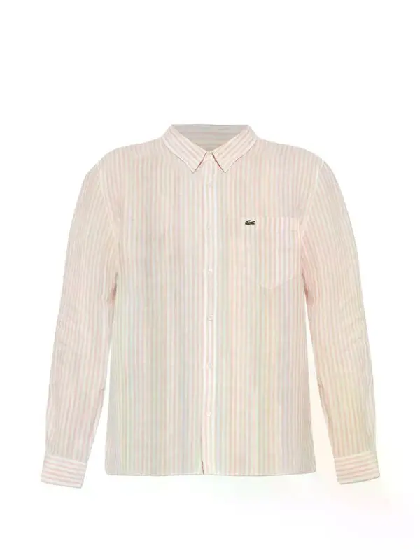 Lacoste Button-down Striped Shirt