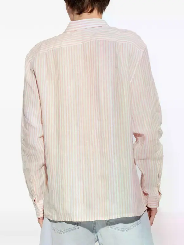 Lacoste Button-down Striped Shirt