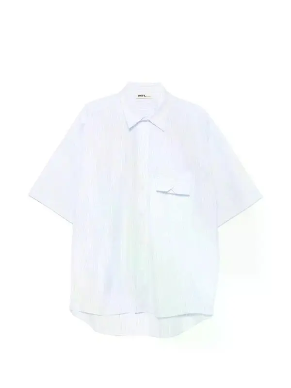 MTL STUDIO Polsino Stripe-pattern Shirt