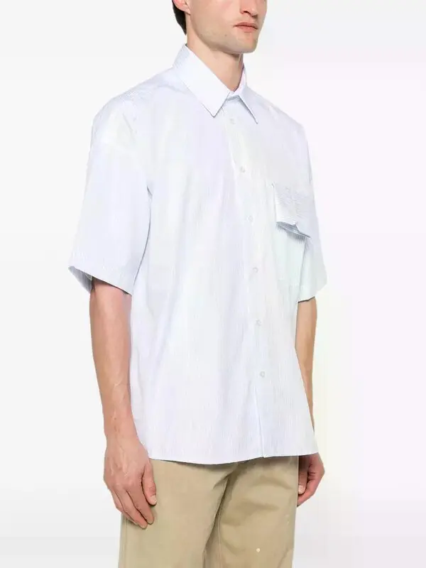 MTL STUDIO Polsino Stripe-pattern Shirt