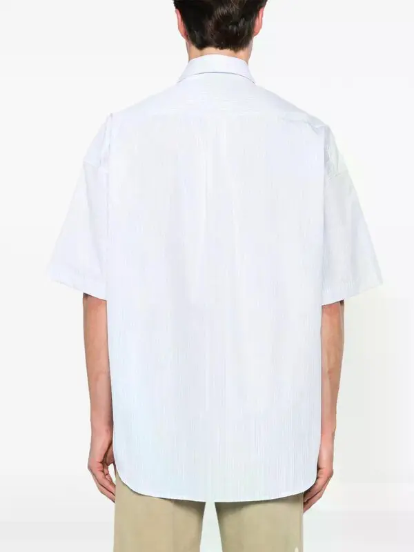 MTL STUDIO Polsino Stripe-pattern Shirt