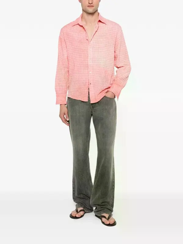 MTL STUDIO Sporco Jacquard Check Shirt