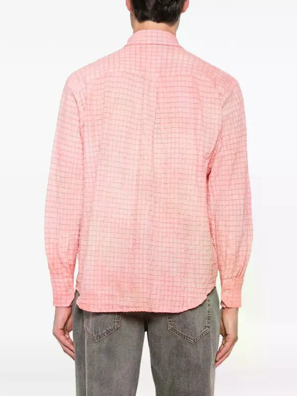 MTL STUDIO Sporco Jacquard Check Shirt