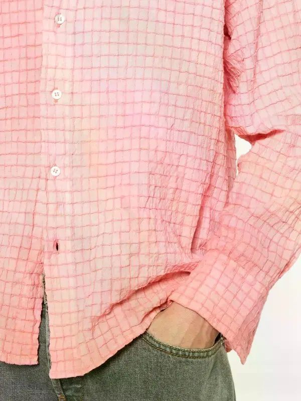 MTL STUDIO Sporco Jacquard Check Shirt