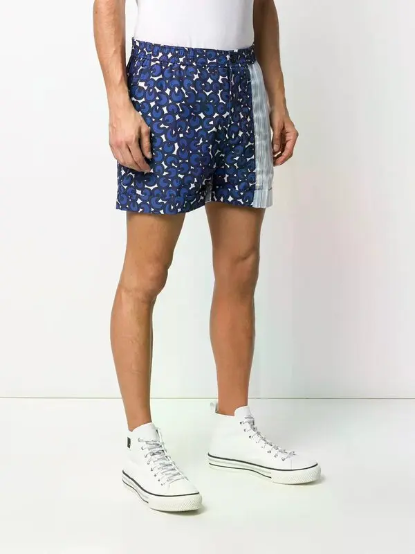 Neil Barrett Printed Bermuda Shorts