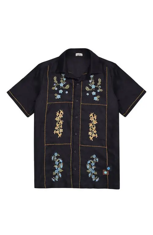 Agua Bendita Jack Linen Camp Shirt