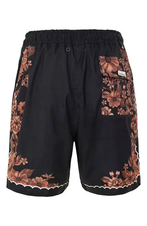 Agua Bendita Joe Swim Trunks - Black Multi