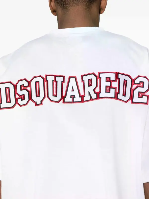 Dsquared2 Logo-patch Cotton T-shirt