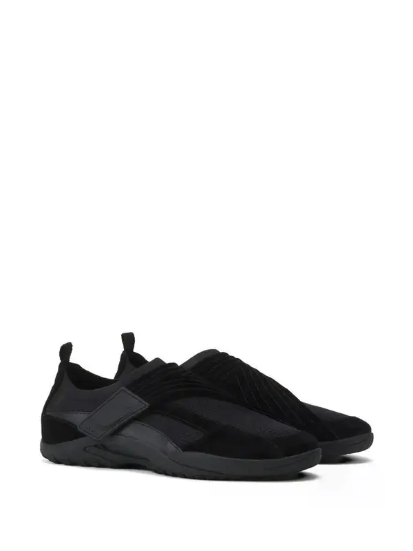 LANVIN Embossed Strap Sneakers