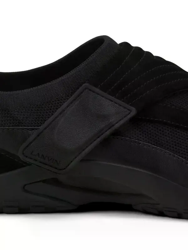 LANVIN Embossed Strap Sneakers