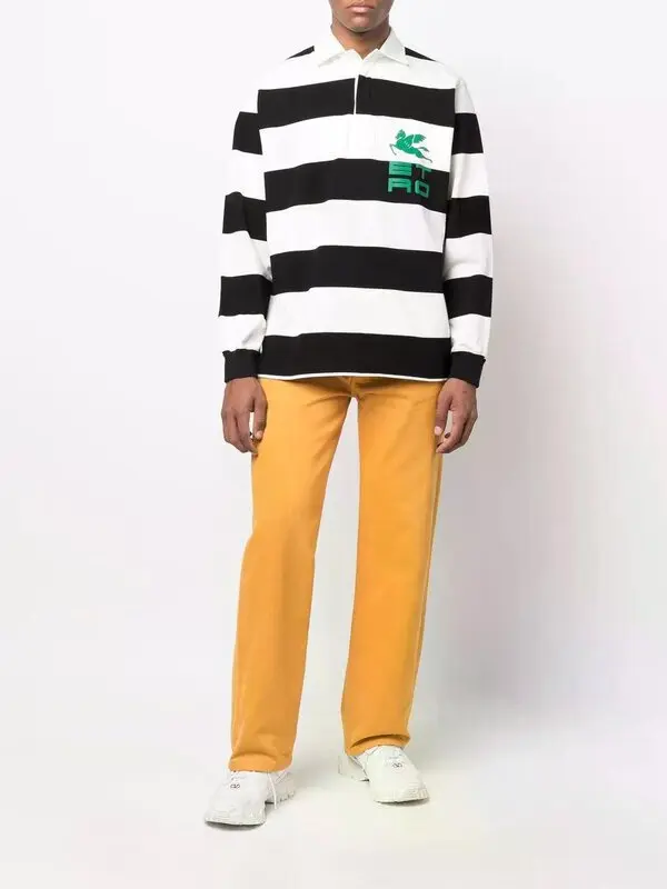 Etro Striped Polo Shirt
