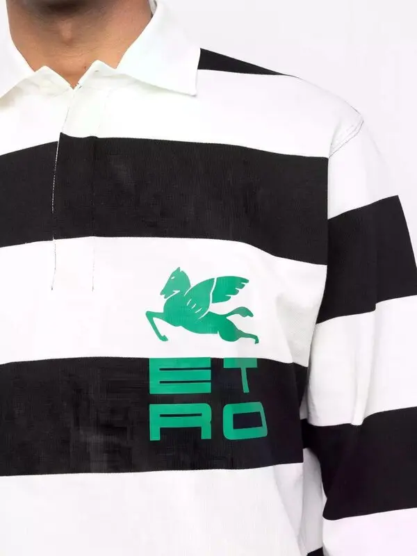 Etro Striped Polo Shirt