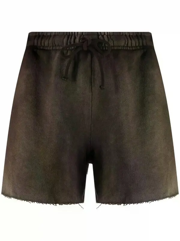 Cotton Citizen Raw-cut Track Shorts