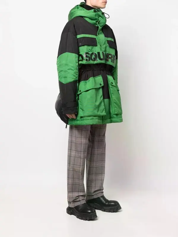 Dsquared2 Logo-print Padded Coat