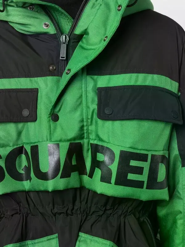Dsquared2 Logo-print Padded Coat