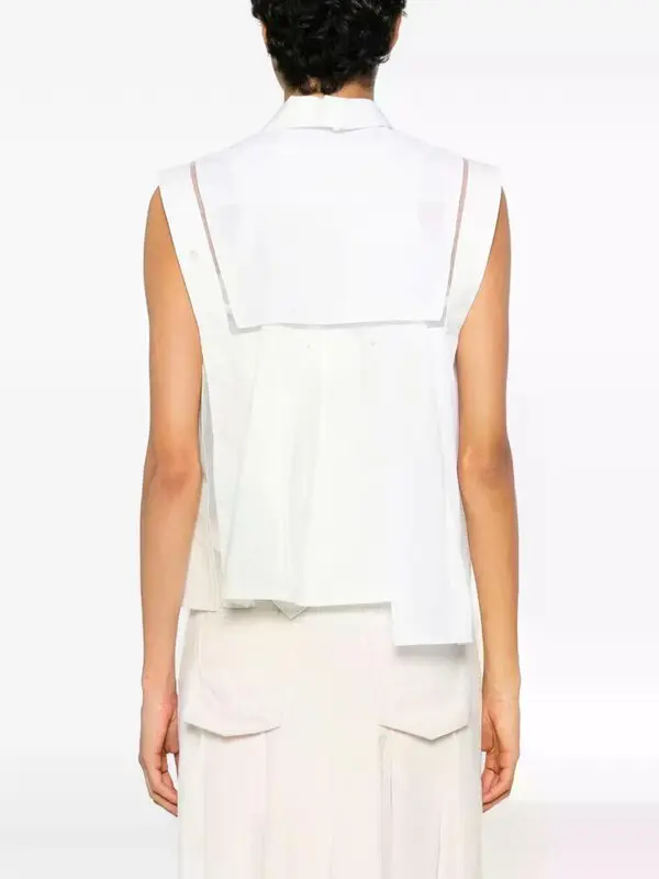 Sacai Deconstructed Asymmetric Top