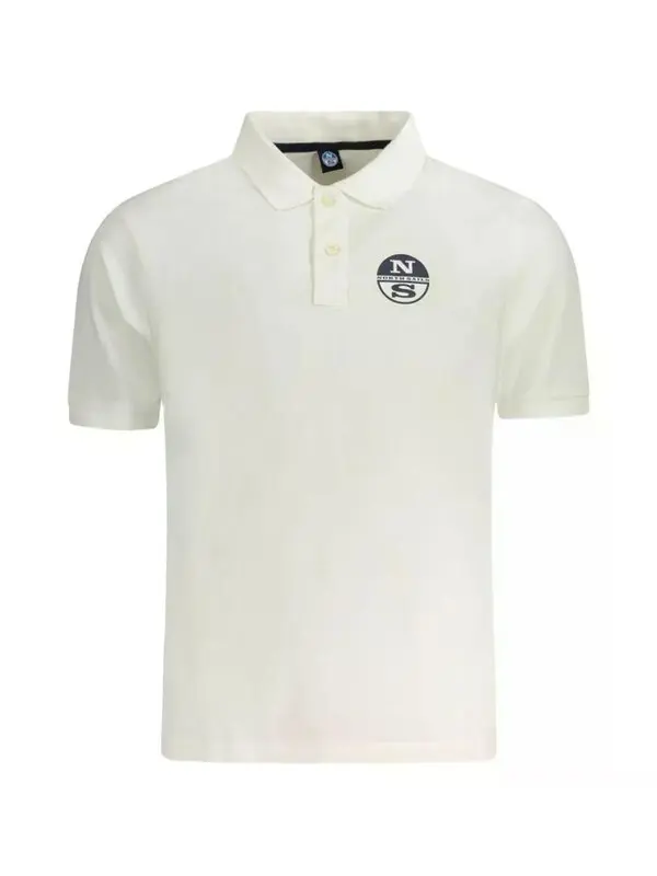 NORTH SAILS Logo-print Polo Shirt - Neutrals
